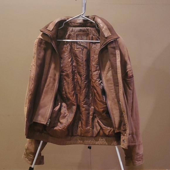I.O.U. | Jackets & Coats | Iou Leather Bomber Jacket | Poshmark